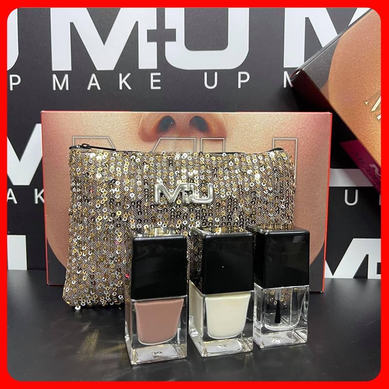 Kit pochette + scatola + 3 smalti MU MAKE UP 🇮🇹 ️💣 - Team Shopping