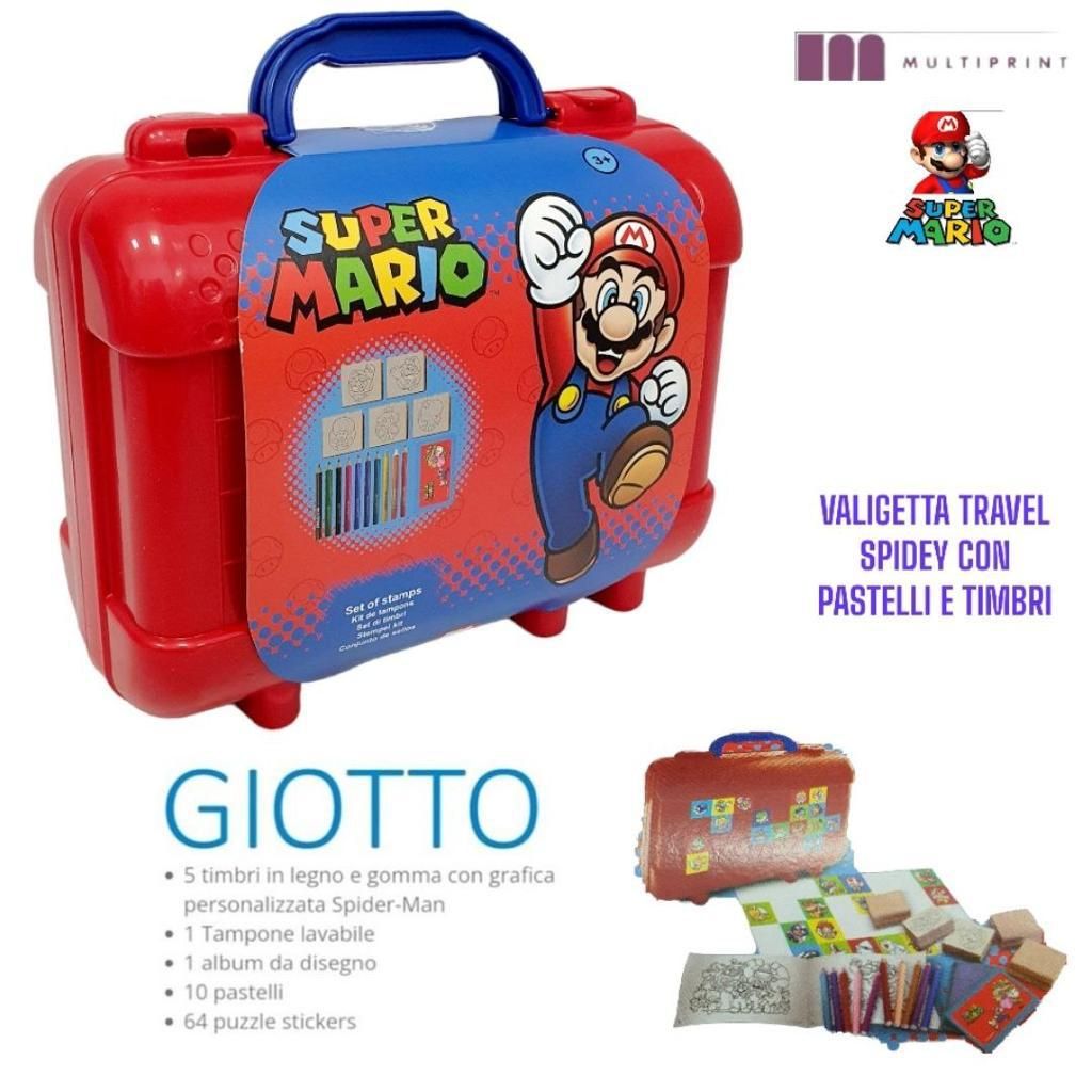 MULTIPRINT SET CON PASTELLI TIMBRI IN VALIGETTA GIOTTO MADE IN ITALY ...